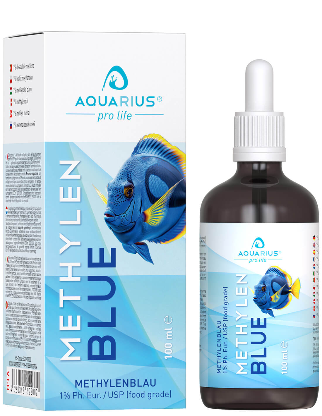 Blu di metilene 1% puro USP (grado farma) Ph Eur. 100ml