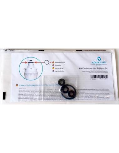 MMS drinking water filter seal kit | AQUARIUS pro life
